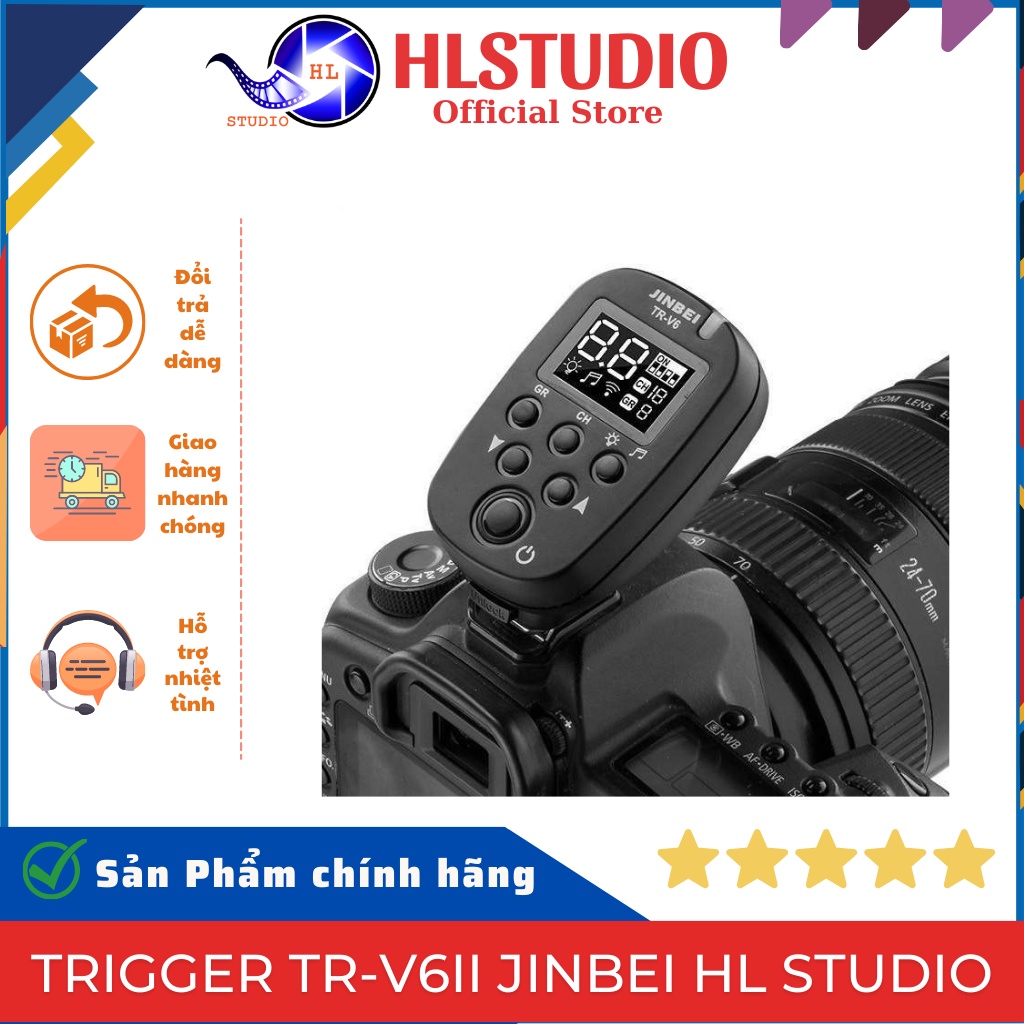Trigger TR-V6II JINBEI HL Studio | Shopee Việt Nam