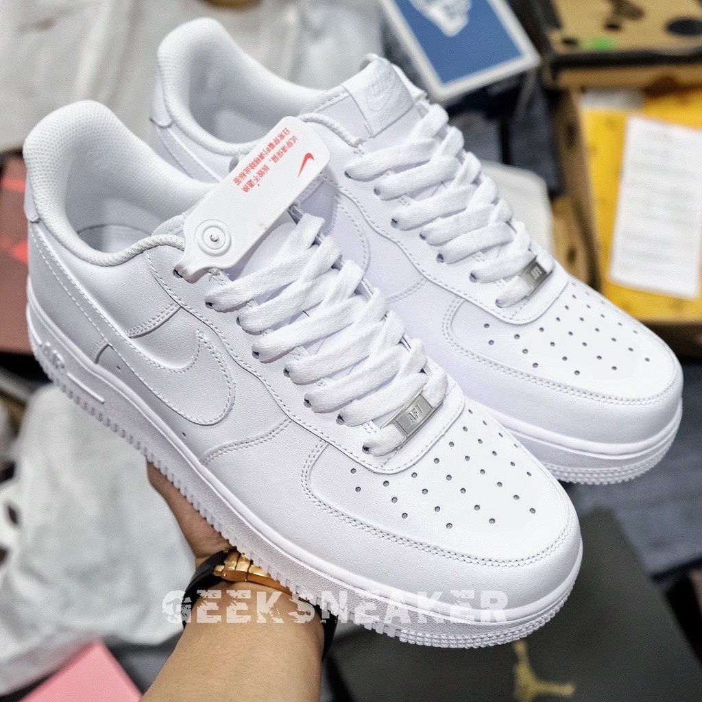 Giày af1 full trắng,thể thao nam nữ, giầy sneaker_air force 1 bản full trắng bản all White đễ ...