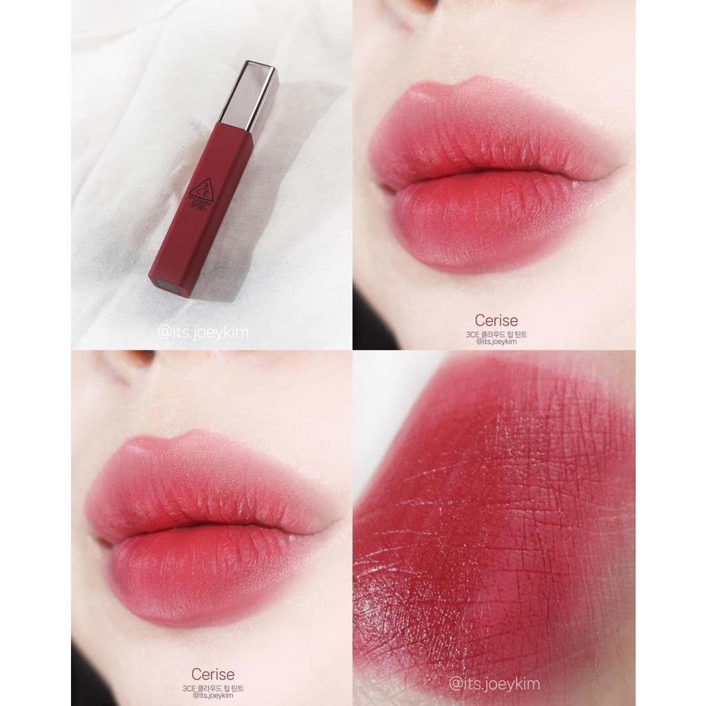 [NEW 2023] SON 3CE CLOUD LIP TINT MÀU MỚI NODDING - CERISE - DEVOTEE ...