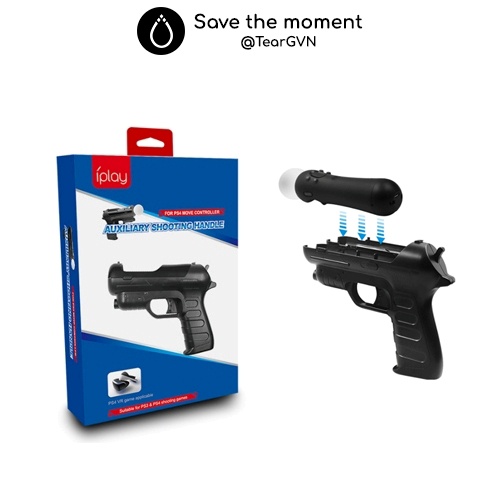 Light Gunn Shooting Game Move Motion Controller IPLAY cho PS3 / PS4 ...
