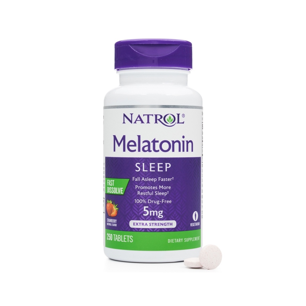 [TPCN-CHUẨN MỸ] Hỗ Trợ Ngủ Ngon Melatonin Sleep Hàm Lượng 5mg Natrol ...