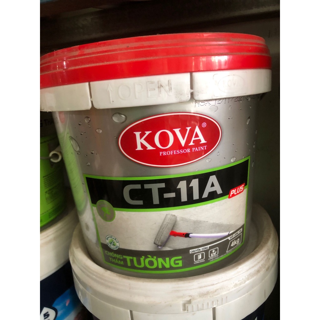 [Thùng 4kg] KOVA CT11A Plus TƯỜNG - Sơn chống thấm TƯỜNG (hàng chính hãng) | Shopee Việt Nam