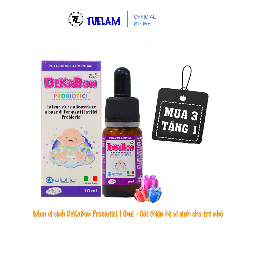 Men 10 chủng vi sinh Dekabon Probiotic – Cải thiện hệ vi sinh giúp bé ...