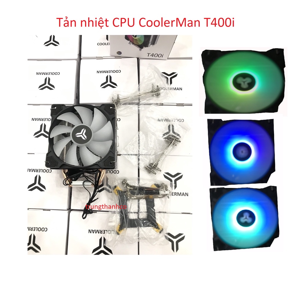 Tản nhiệt CPU CoolerMan T400i | Shopee Việt Nam