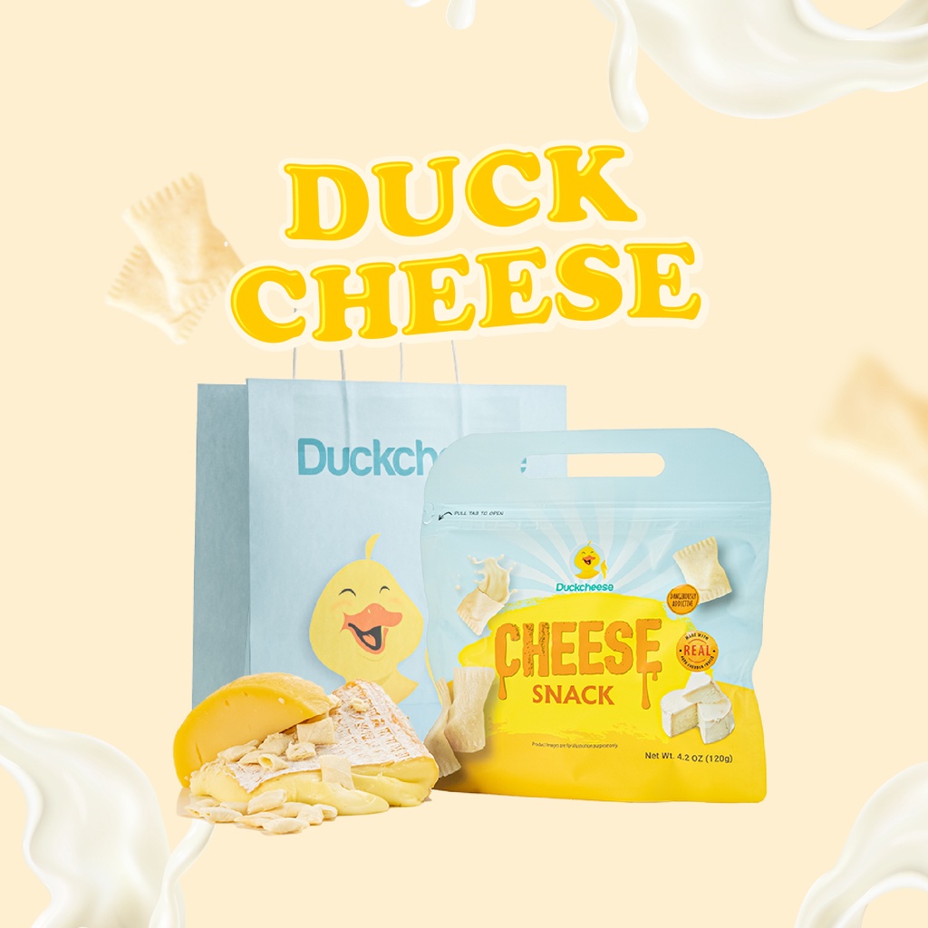 Combo MUA 5 TẶNG 1 GÓI Snack Phô mai Duck Cheese Tan trong miệng ngọt ...