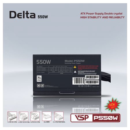 Nguồn Vsp Delta P550w (550w) | Shopee Việt Nam