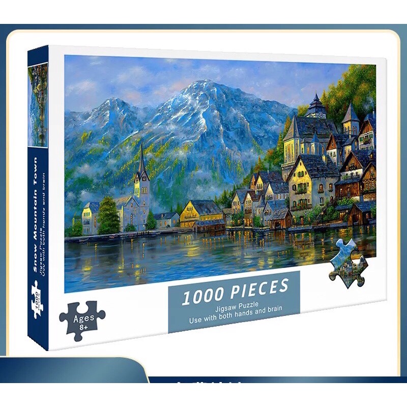 Bộ Tranh Ghép Xếp Hình 1000 Pcs Jigsaw Puzzle (Tranh ghép 70*50cm) Bản ...