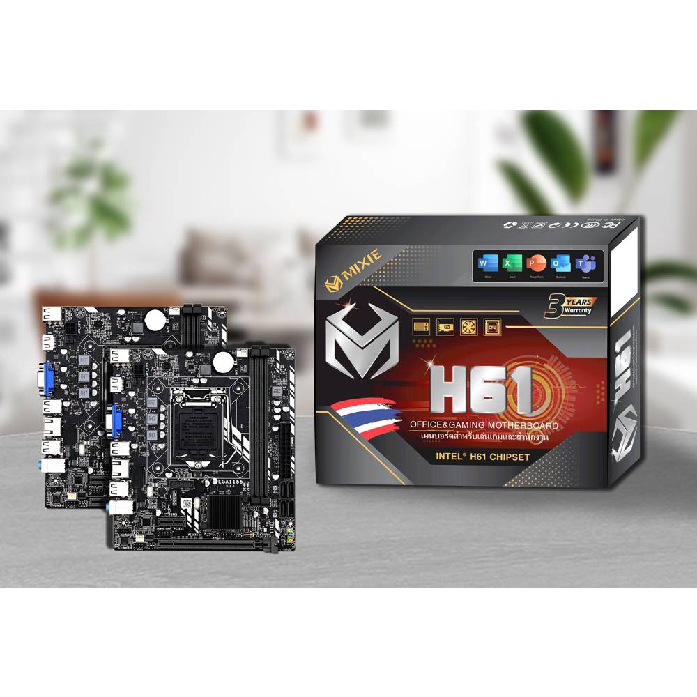 [ VI TÍNH VINH GAMING ] Mainboard H61 - Mainboard SK 1155 INTEL H61-V ...
