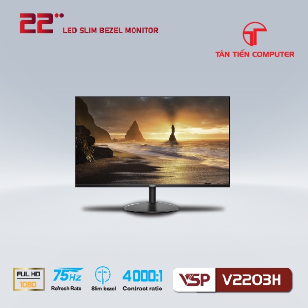 MÀN HÌNH VSP 22IN V2203H BLACK | Shopee Việt Nam