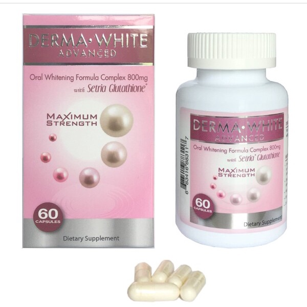 Viên Uống Sáng Da Derma White Advance - Setria Glutathion 500mg (Hộp 60 ...