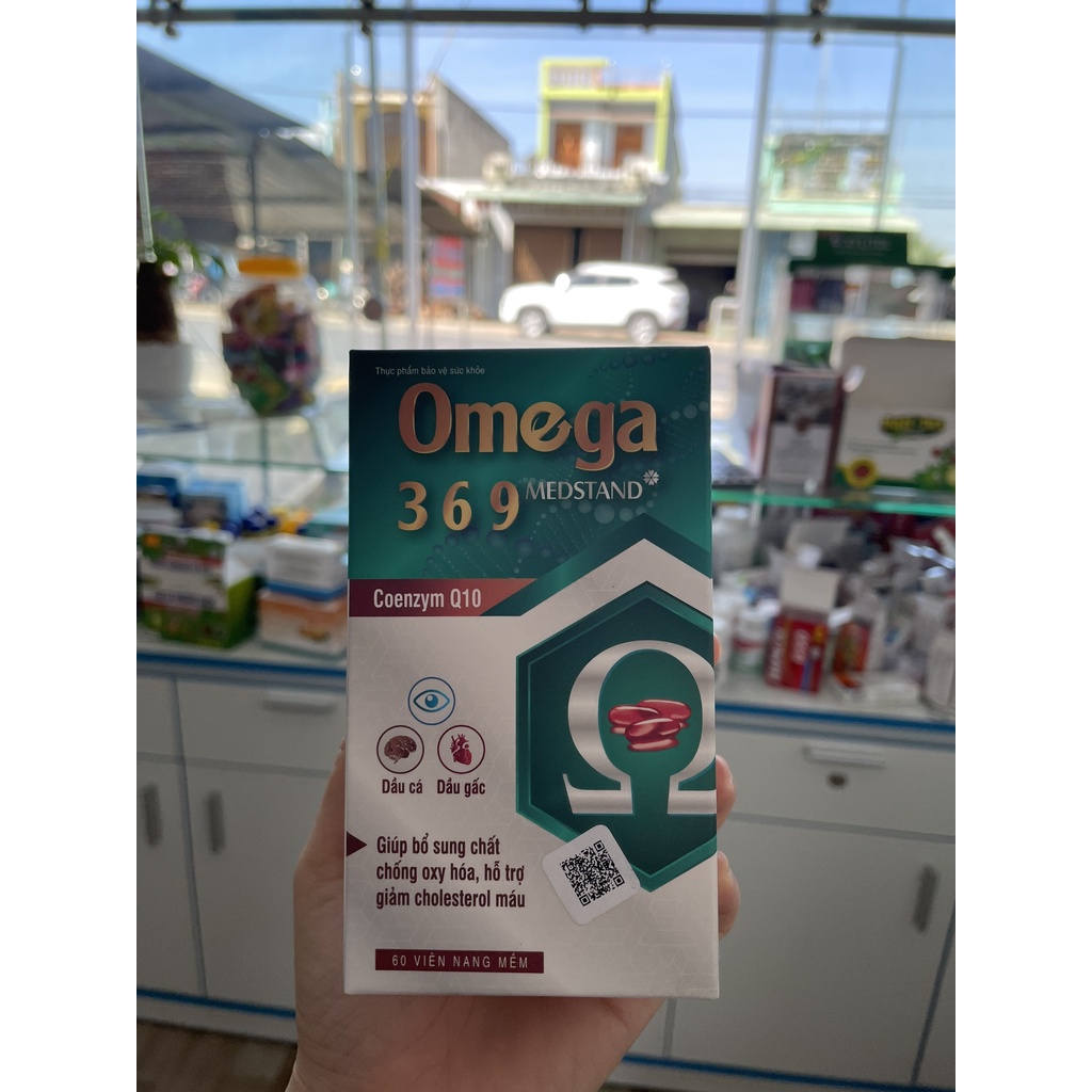 VIÊN UỐNG DẦU CÁ OMEGA 369 - MEDSTAND chất chống oxy hóa, hỗ trợ giảm ...