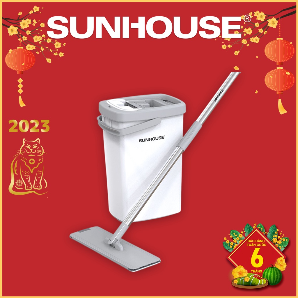 Bộ lau nhà đa năng space saving SUNHOUSE KS-CL3211PW | Shopee Việt Nam