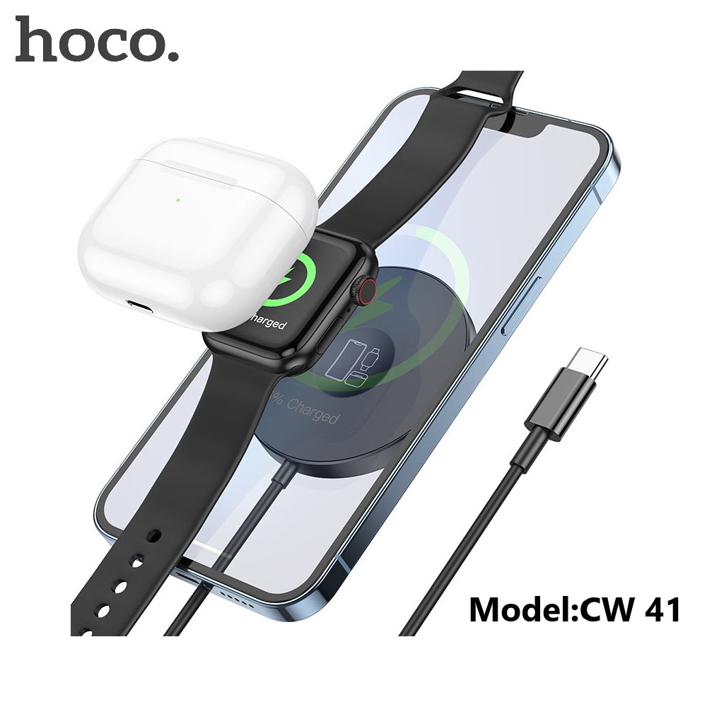 Đế Sạc Không Dây Hoco 15W chính hãng | Shopee Việt Nam