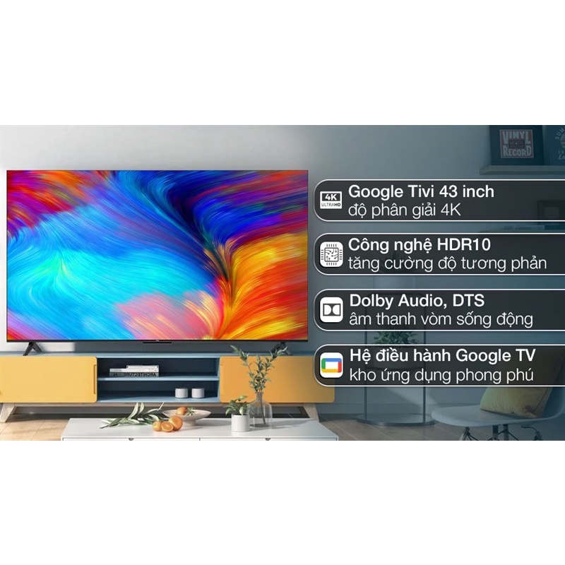 Google Tivi TCL 4K 65 inch 65P638 2022 - VIỆT NAM | Shopee Việt Nam