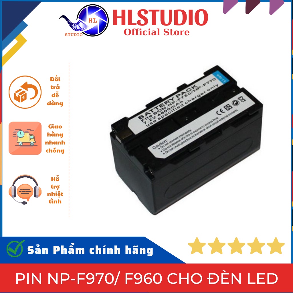 Pin NP-F970 - F960 cho đèn LED HL Studio | Shopee Việt Nam