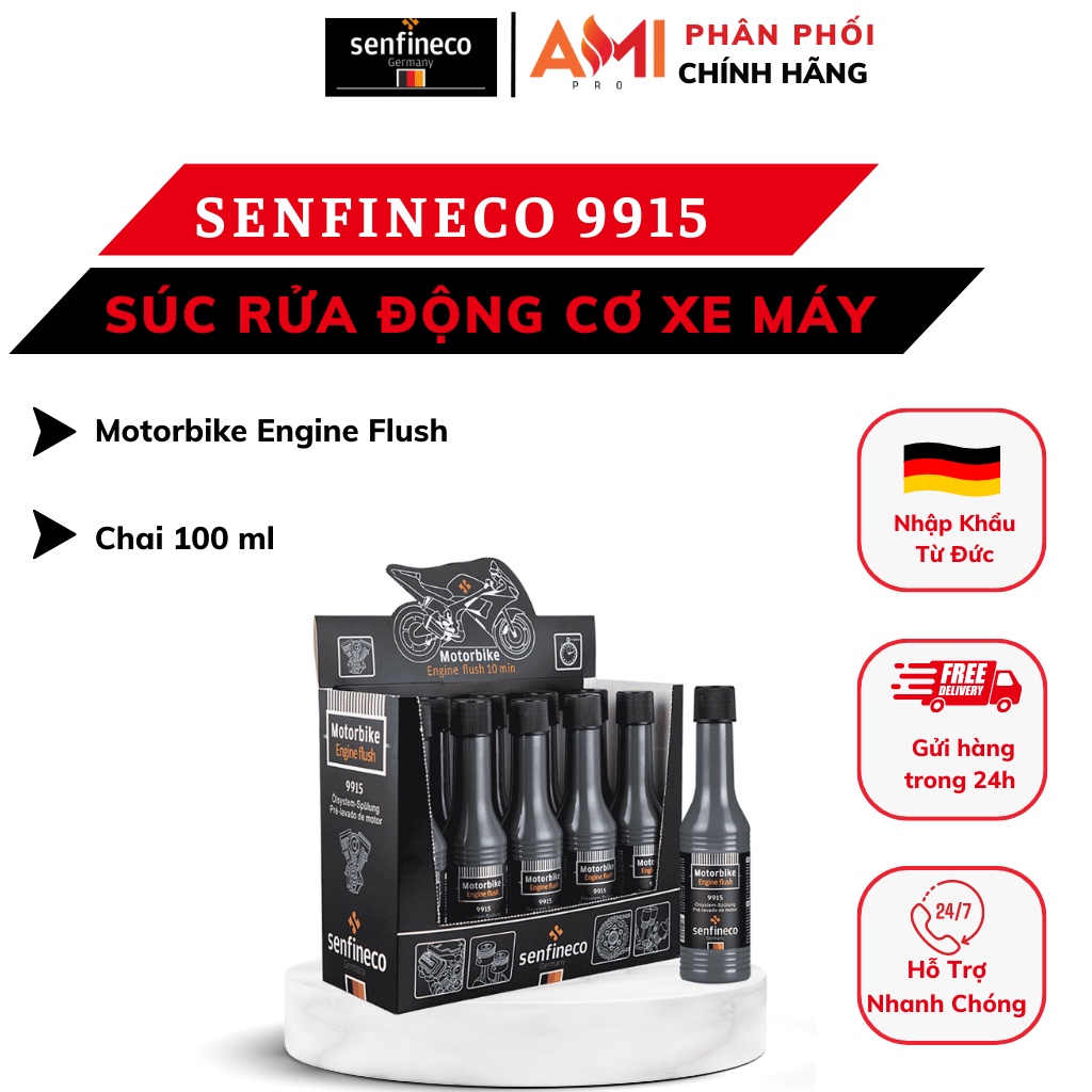 Súc Rửa Động Cơ Xe Máy Senfineco 9915 Của Đức 100ml | Shopee Việt Nam
