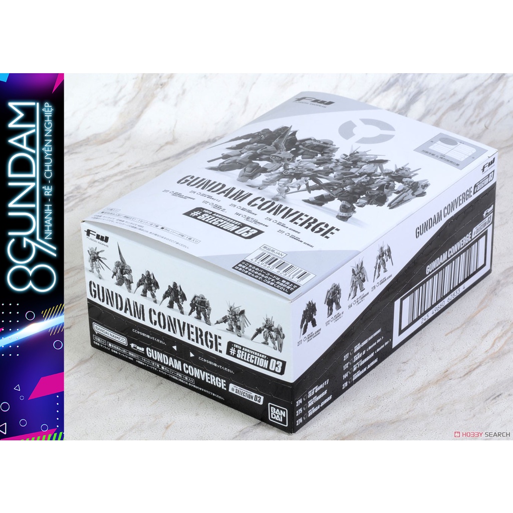 Mô Hình Ráp Sẵn FW Gundam Converge Selection 03 Complete Set | Shopee ...