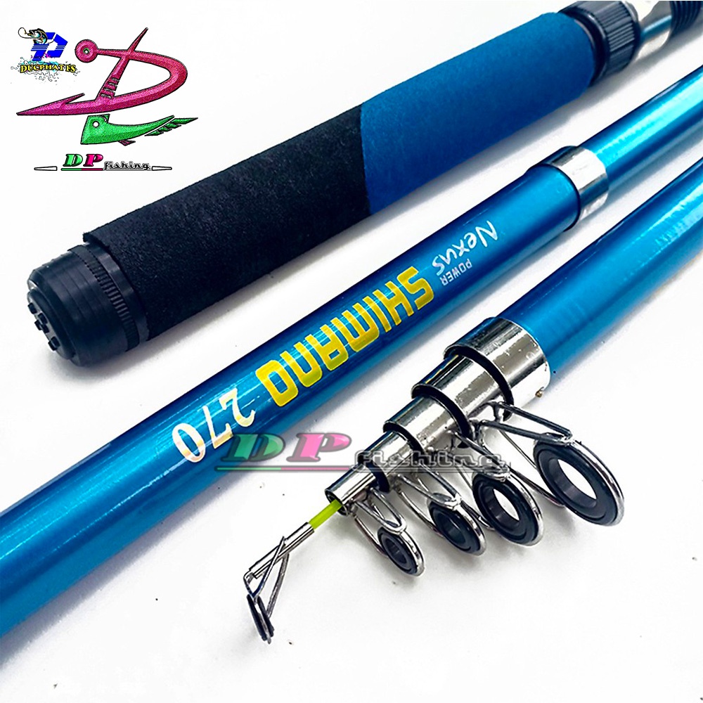 Bộ cần câu máy rút shimano (TẶNG TÚI vs PK) đủ size 2m1 - 3m6 ...