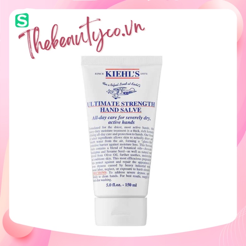 (Bill US) Kem dưỡng da tay Kiehl's Ultimate Strength Hand Salve 150ml ...