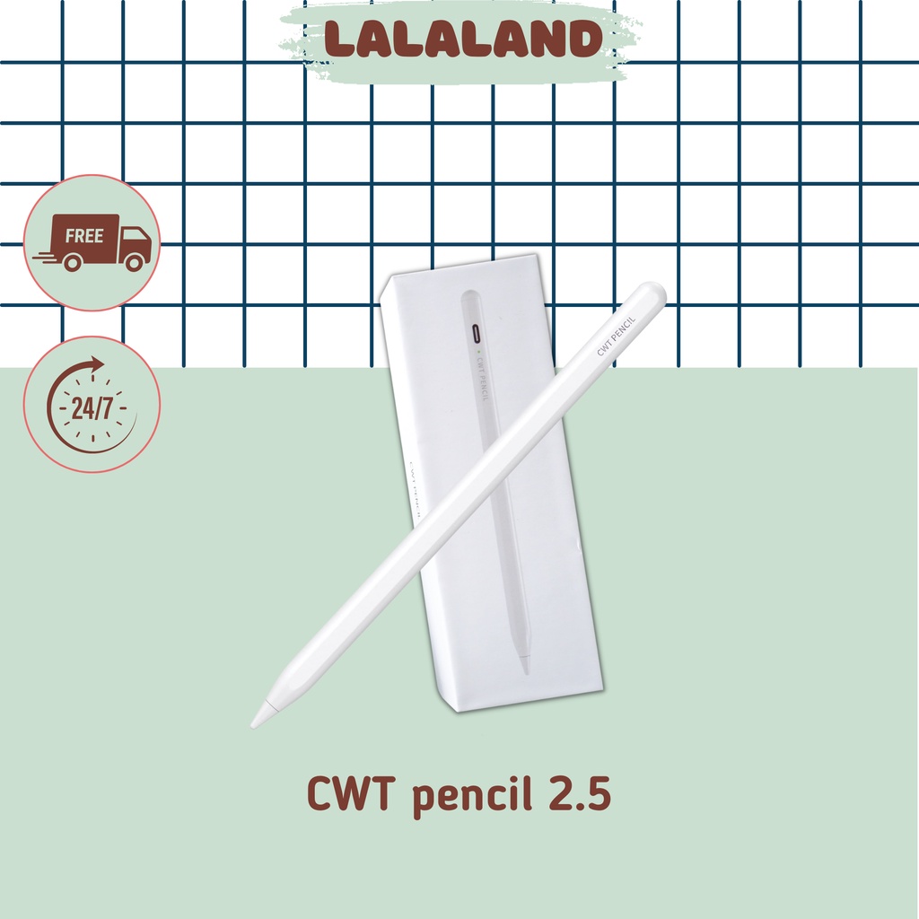 [SẠC KHÔNG DÂY] Bút cảm ứng CWT pencil 2.5 hỗ trợ sạc không dây | Shopee Việt Nam