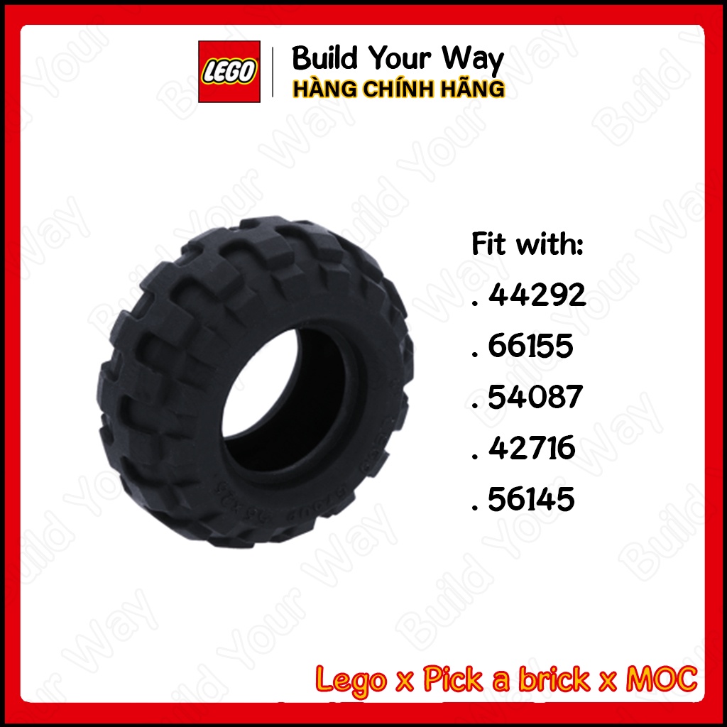 Gạch Lego Vỏ bánh xe 56x26 (5.7 x 5.7 x 2.58 cm) / Lego Part 55976 ...