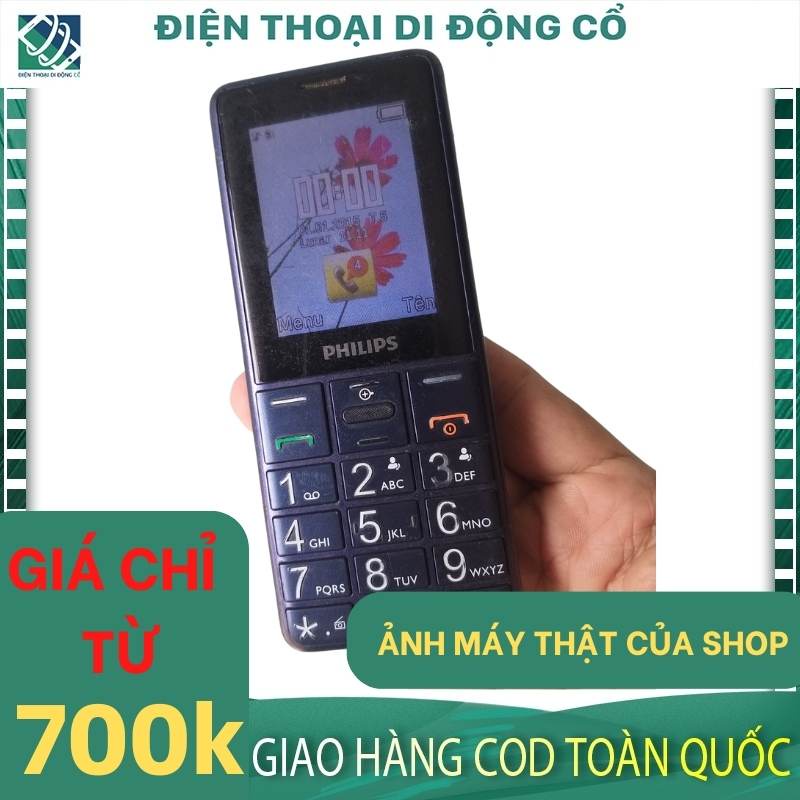 【CÓ VIDEO】Điện Thoại Cổ Philips E311 2 Sim 2 Sóng, Máy Zin Đẹp, Có Sạc - BẢO HÀNH 12 THÁNG 1 ĐỔI ...