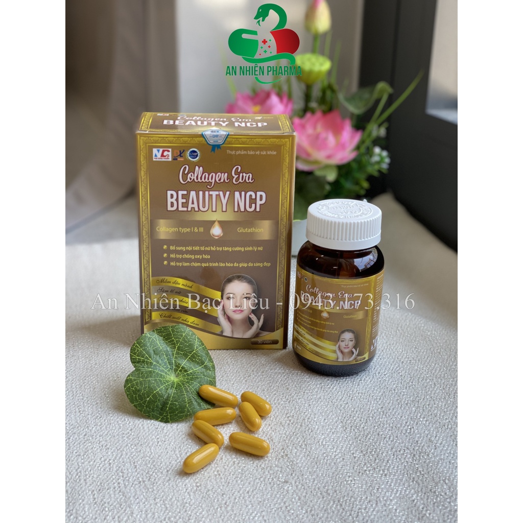 Collagen Eva BEAUTY NCP (Hộp 30 viên) | Shopee Việt Nam