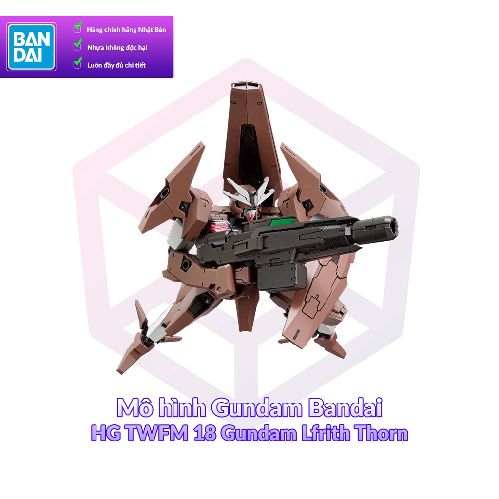 Mô hình Gundam Bandai HG TWFM 18 Gundam Lfrith Thorn 1/144 MS Gundam ...