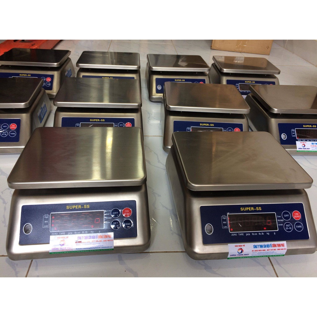 CÂN ĐIỆN TỬ THUỶ SẢN SUPER SS - 30KG | Shopee Việt Nam