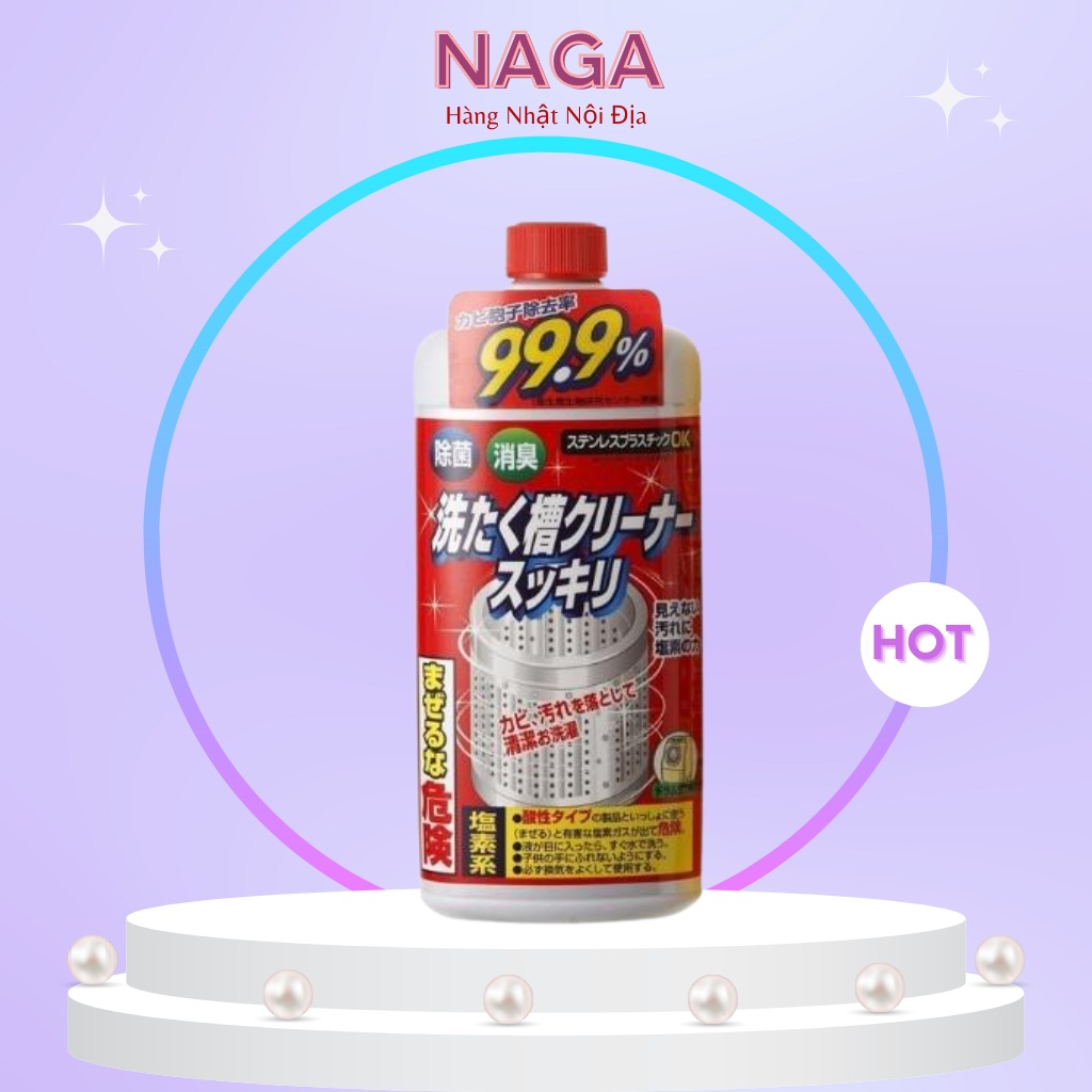 Nước tẩy lồng máy giặt Nhật Rocket 99.9% NỘI ĐỊA NHẬT BẢN | Shopee Việt Nam