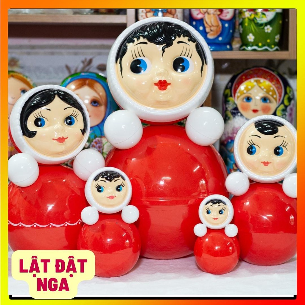 BÚP BÊ LẬT ĐẬT NGA TRUYỀN THỐNG CÓ CHUÔNG CỰC ĐẸP VÀ DỄ THƯƠNG SIZE ...
