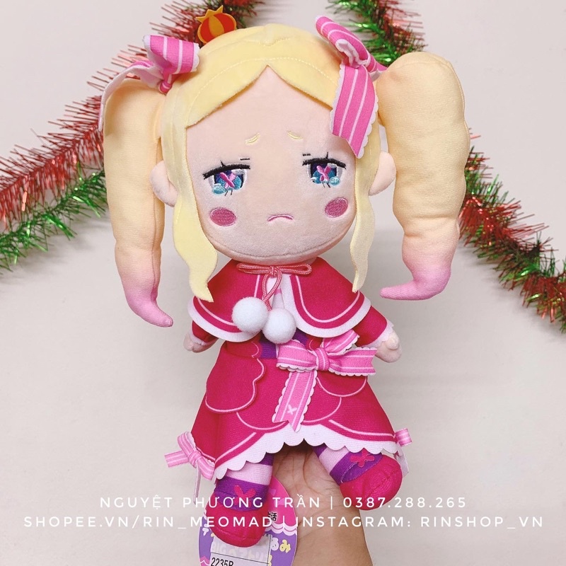 Thú Bông Chính Hãng Beatrice Re: Zero Deformation Big Plushies | Shopee ...