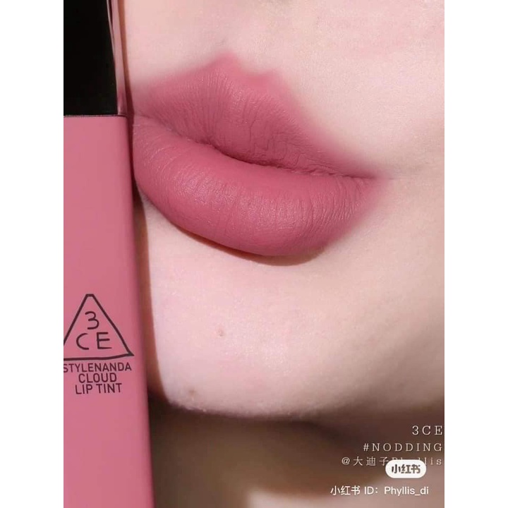 [NEW 2023] SON 3CE CLOUD LIP TINT MÀU MỚI NODDING - CERISE - DEVOTEE ...
