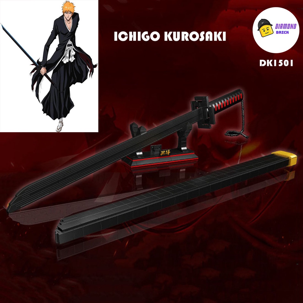 Đồ Chơi Lắp Ráp Kiểu LEGO Mô Hình Kiếm Trảm Nguyệt Tensa Zangetsu Của ...