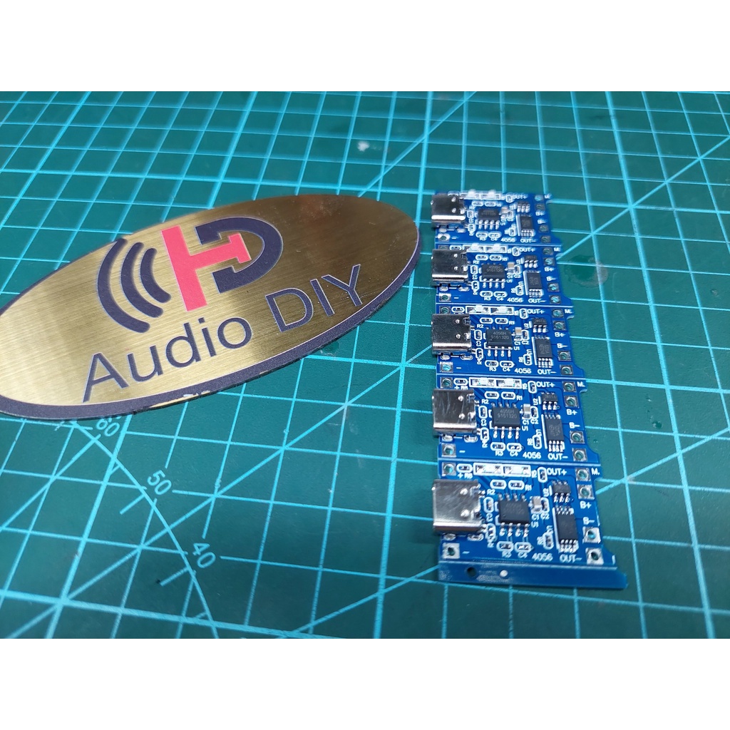 Mạch sạc 4056H, cổng sạc type C (có tích hợp bảo vệ pin và hỗ trợ sạc ...