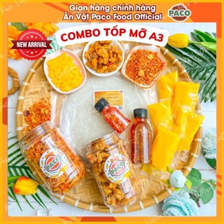 [DEAL 1K TỐP MỠ 150g] COMBO A3 PACO FOOD KÈM 5 BƠ PHÔ MAI BÁNH TRÁNG ...