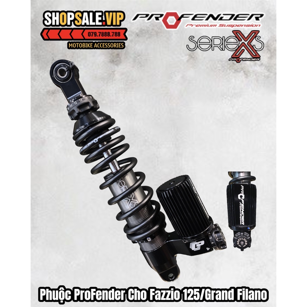 Phuộc ProFender X-Series Cho Click/Vario/Vision/Lead bình dầu dưới ...