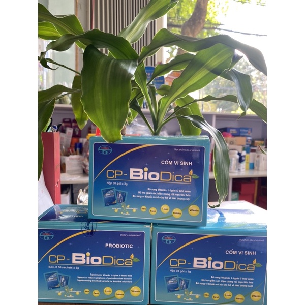 [MUA 3 TẶNG 1] MEN VI SINH BIODICA CP HỘP 30 GÓI BỔ SUNG LỢI KHUẨN KẼM CANXI LYSINE VITAMIN GIÚP ...
