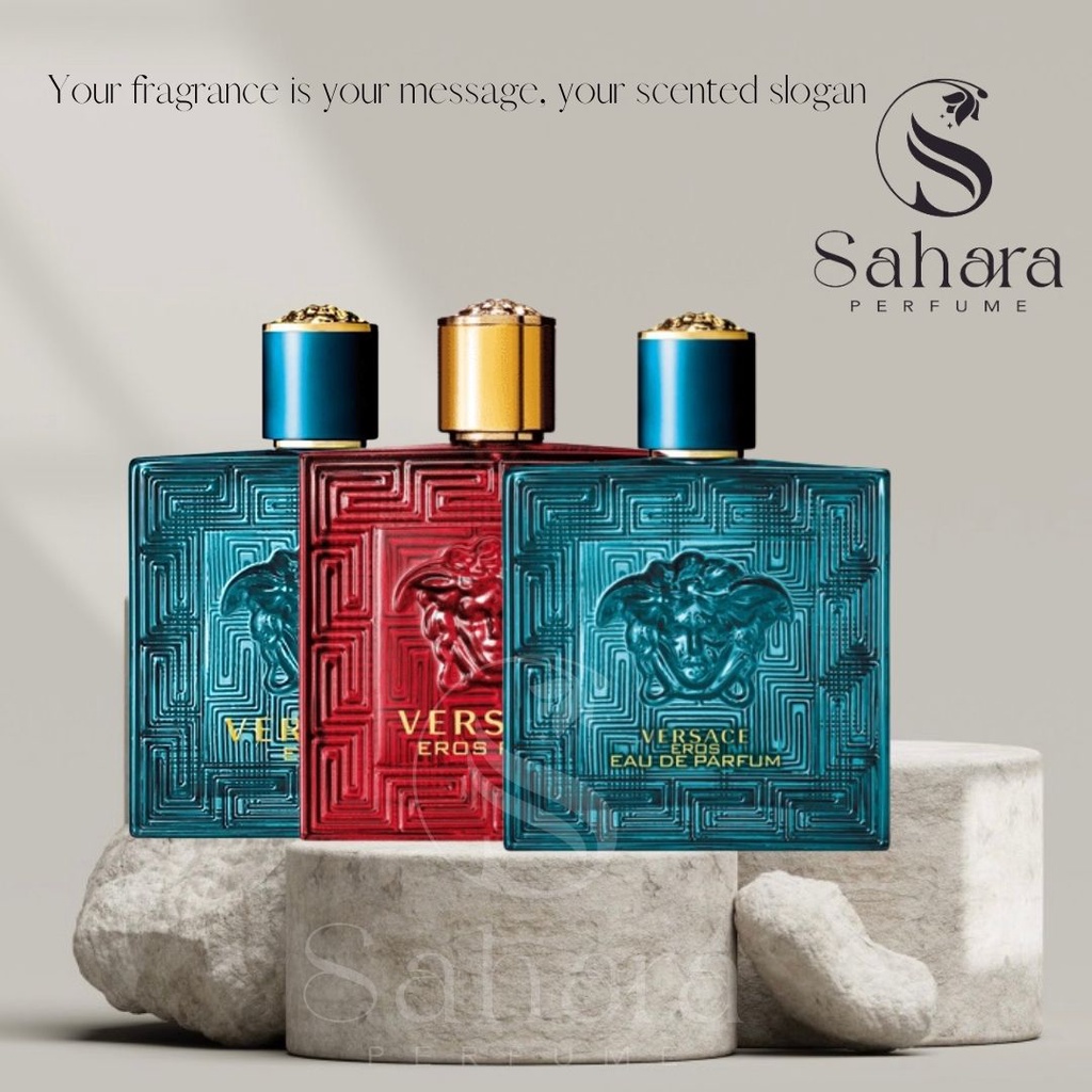 Versace Eros xanh EDT/EDP/ Eros Flame EDP Nước hoa nam thanh lịch Vers ...