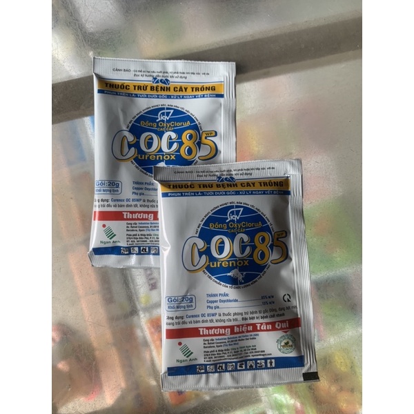 Coc85 Phòng Trừ Nấm Bệnh Cây Trồng gói 20g | Shopee Việt Nam