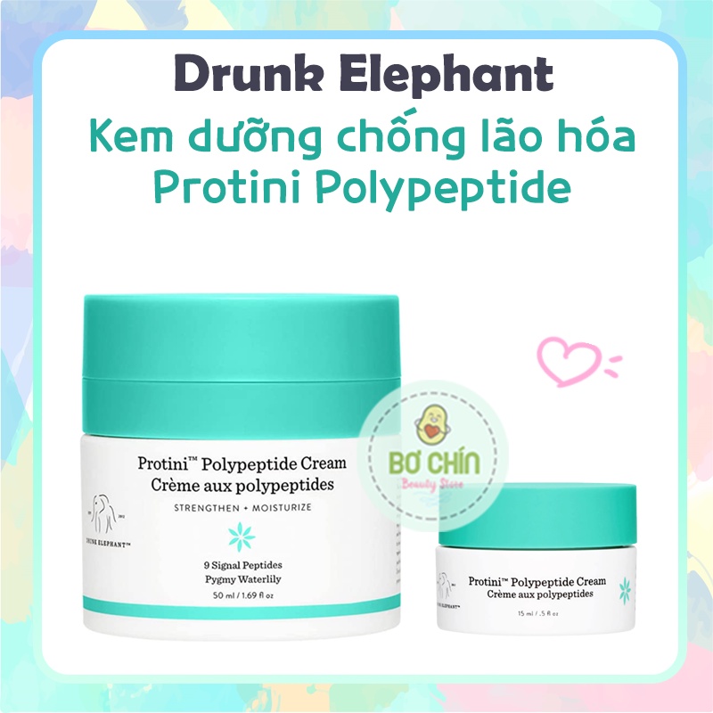[BILL US] Kem dưỡng ẩm chống lão hóa Drunk Elephant Protini Polypeptide ...