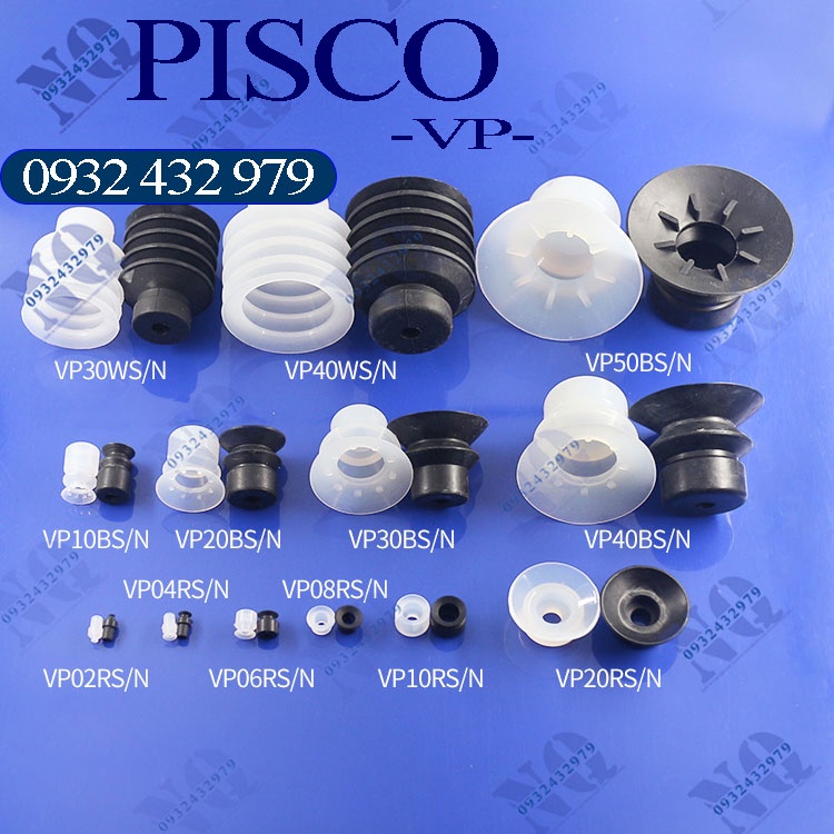 [PISCO] Giác hút chân không VP-1,2,3,4,6,8,10,15,20,25,30-40-50 RS/RN pisco | Shopee Việt Nam