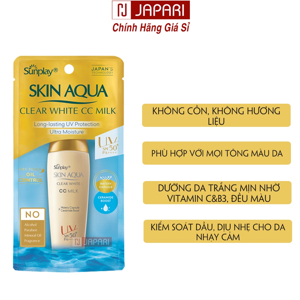 [CHÍNH HÃNG] Kem Chống Nắng Sunplay Skin Aqua Cho Da Mặt, Toàn Thân Kcn ...