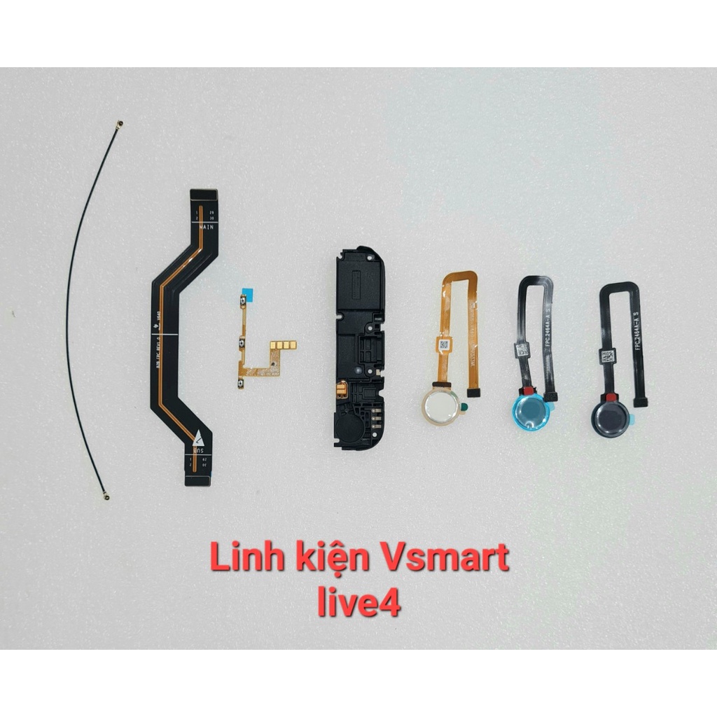 Linh kiện Vsmart live 4 V640 (gồm loa ngoài, cáp main, cáp nguồn volum ...