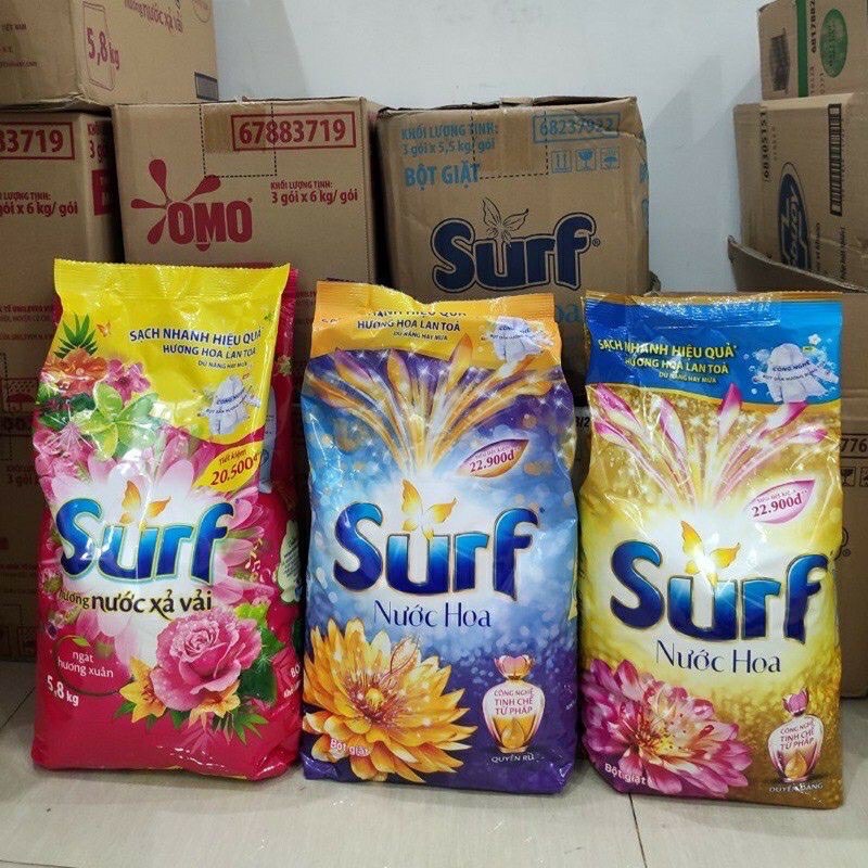bột giặt surf thơm 5,5kg | Shopee Việt Nam