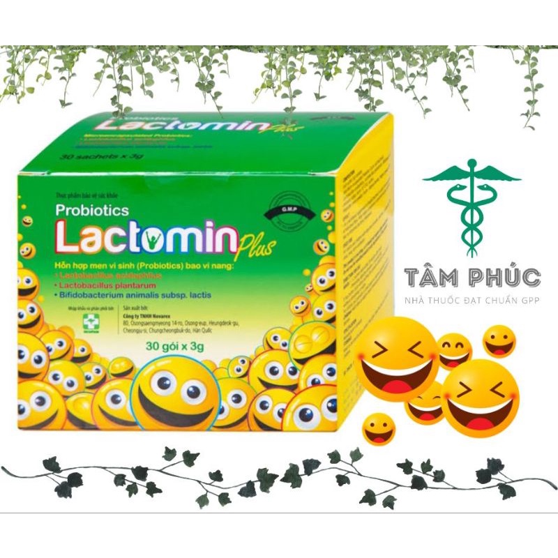Cốm vi sinh Probiotics Lactomin Plus bổ sung lợi khuẩn hộp 30 gói x 3g ...