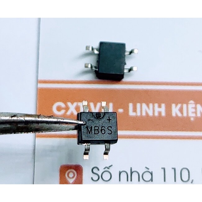 MB6S Diode cầu 0.5A 600V SOP-4 (5c) | Shopee Việt Nam