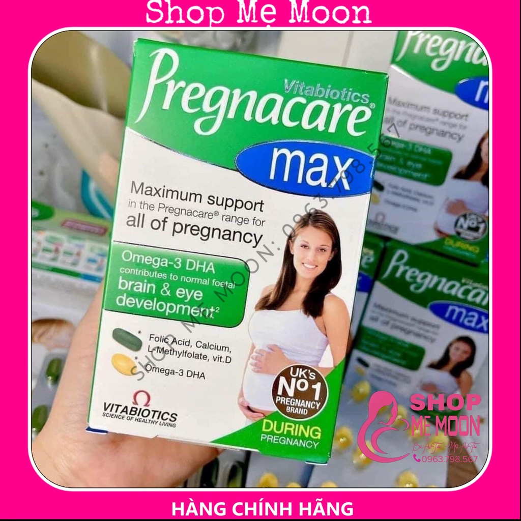 VITAMIN BÀ BẦU PREGNACARE MAX 84 VIÊN | Shopee Việt Nam