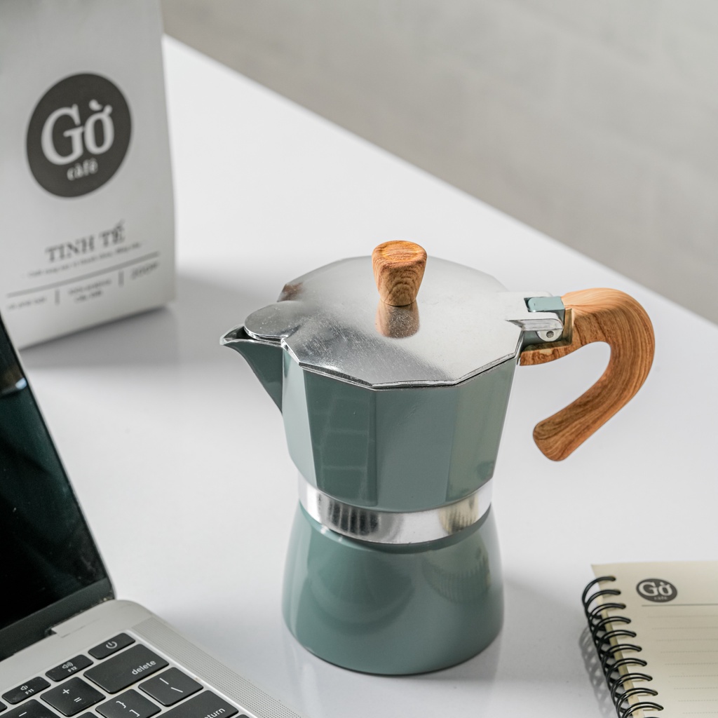 Ấm pha cà phê Moka Pot bằng nhôm, bình pha cà phê kiểu Ý | Shopee Việt Nam