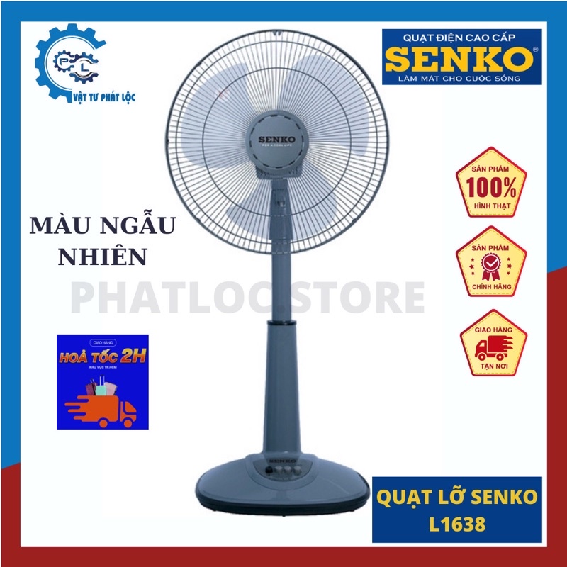 Quạt Điện Đứng Senko L1638 - Giao Màu Ngẫu Nhiên - Hàng Chính Hãng ...
